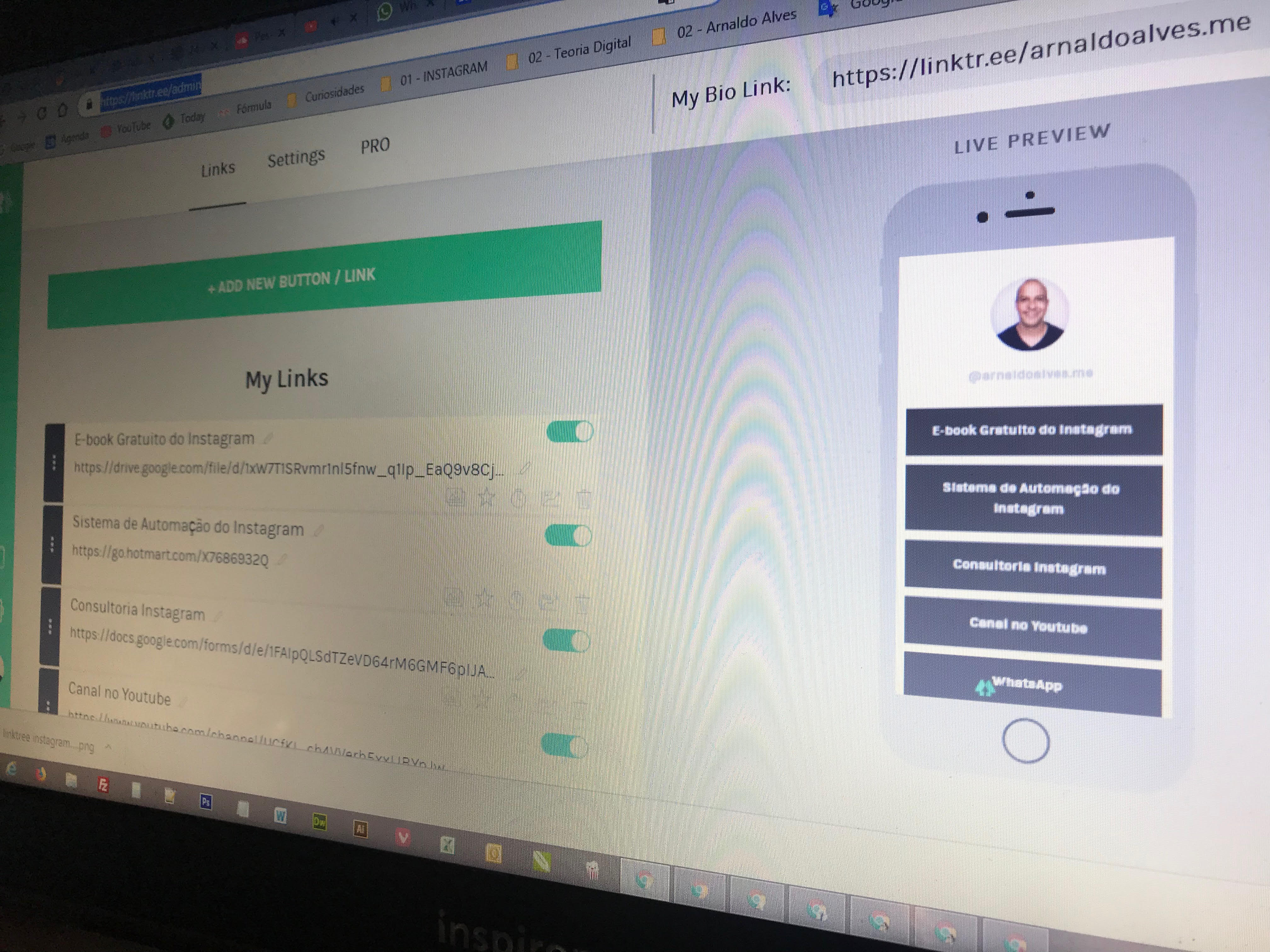 linktree instagram mais links - Teoria Digital